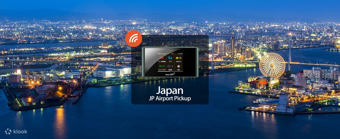 4G WiFi (JP Airport Pick Up) for Japan - Klook Australia