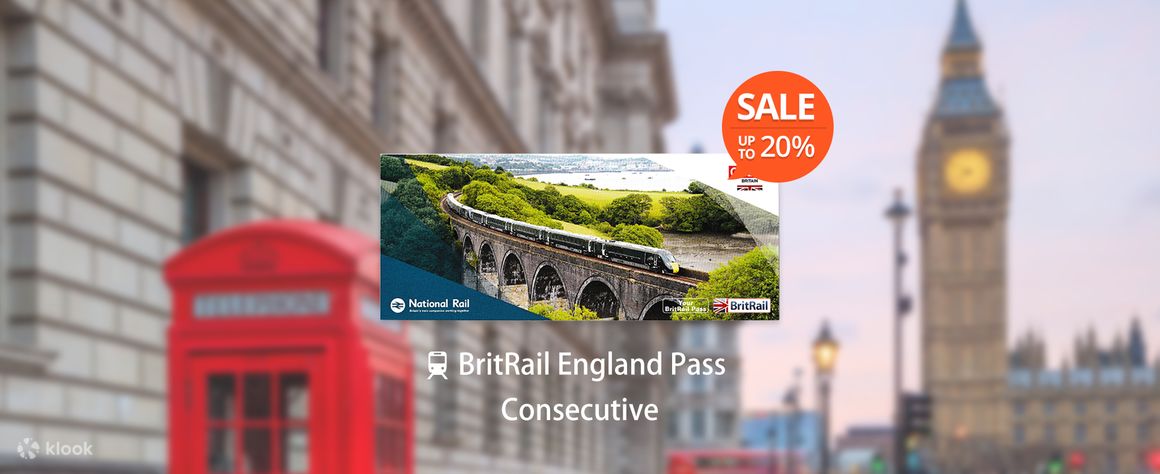 [Sale] BritRail England Pass (Consecutive 3, 4, 8, 15, 22 Days or 1 ...