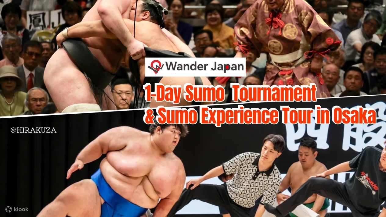 1-Day Grand Sumo Tournament & Sumo Experience Guide Tour in Osaka - Klook
