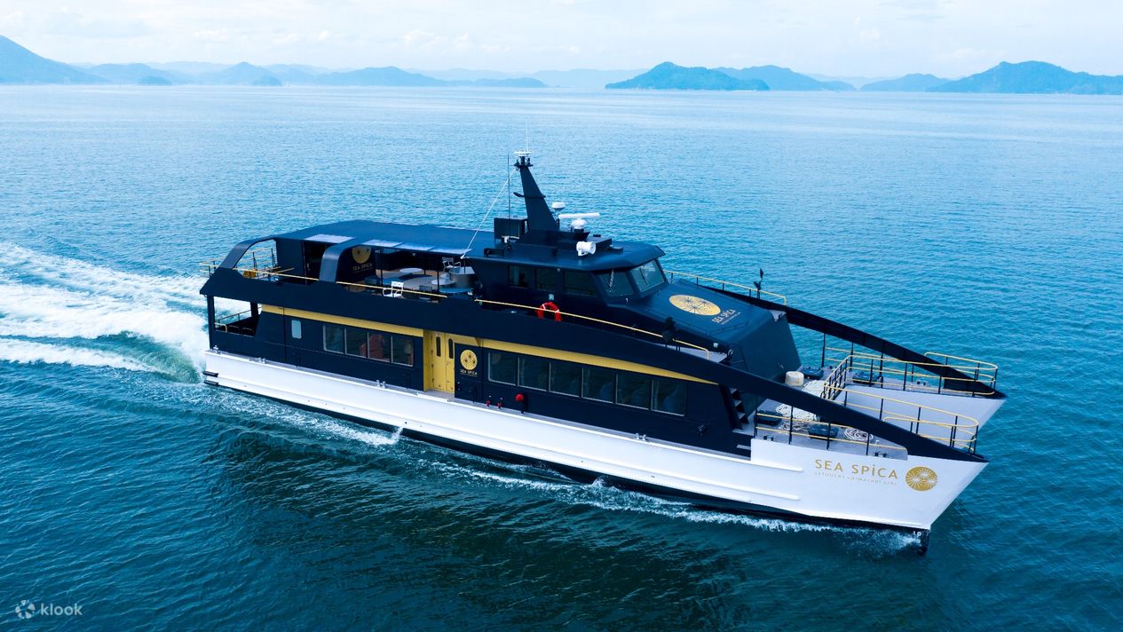SEA SPICA onboard audio guide included Onomichi 1-day tour plan - Klook香港