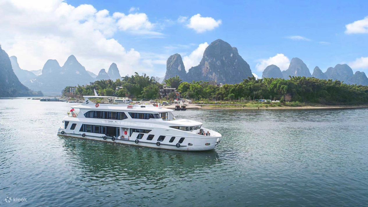 Guilin Yangshuo Li River 3-star cruise Four Lakes cruise Yulong River ...