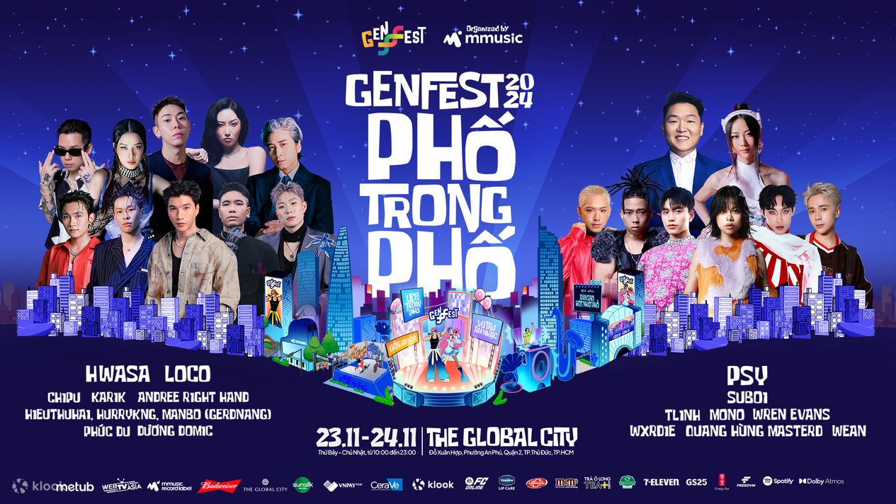 Vé GENfest 2024 - Cities in City: Phố Trong Phố - Klook Việt Nam