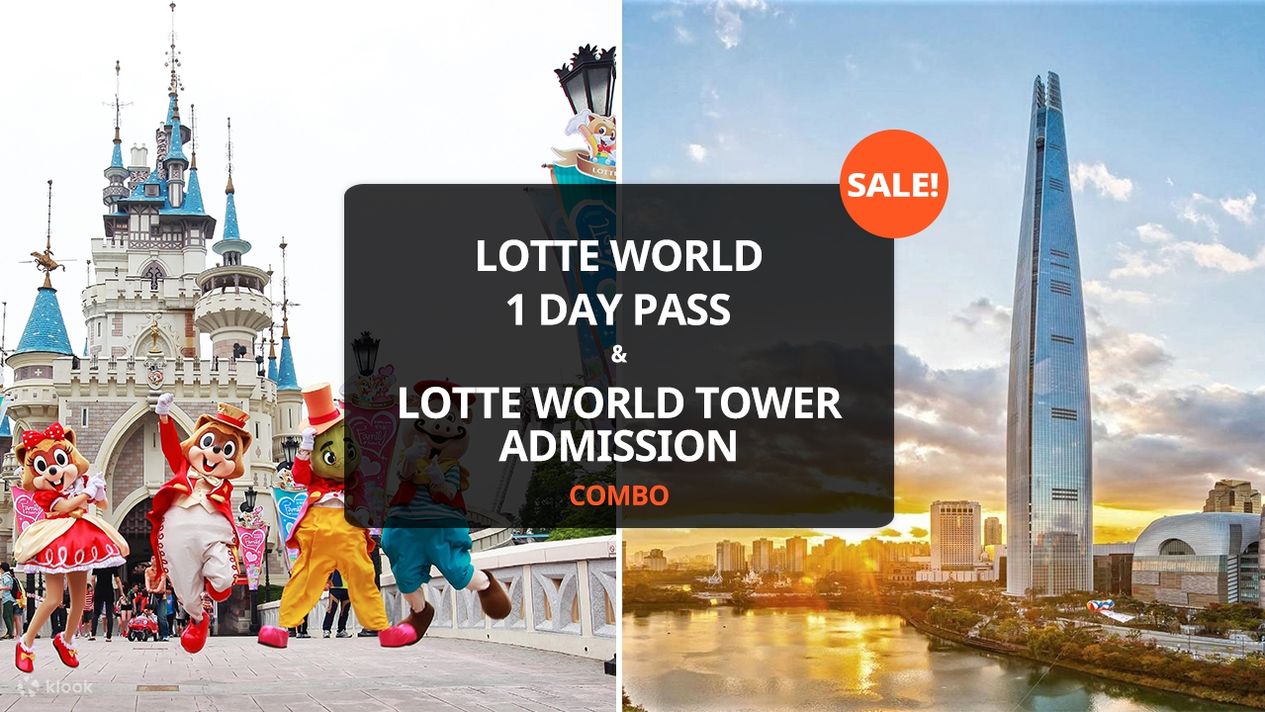 Lotte World 1 Day Pass and Lotte World Tower Admission Combo - Klook