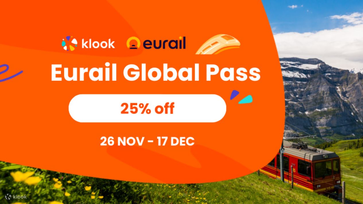 Eurail Global Pass - 33 European Countries - Klook