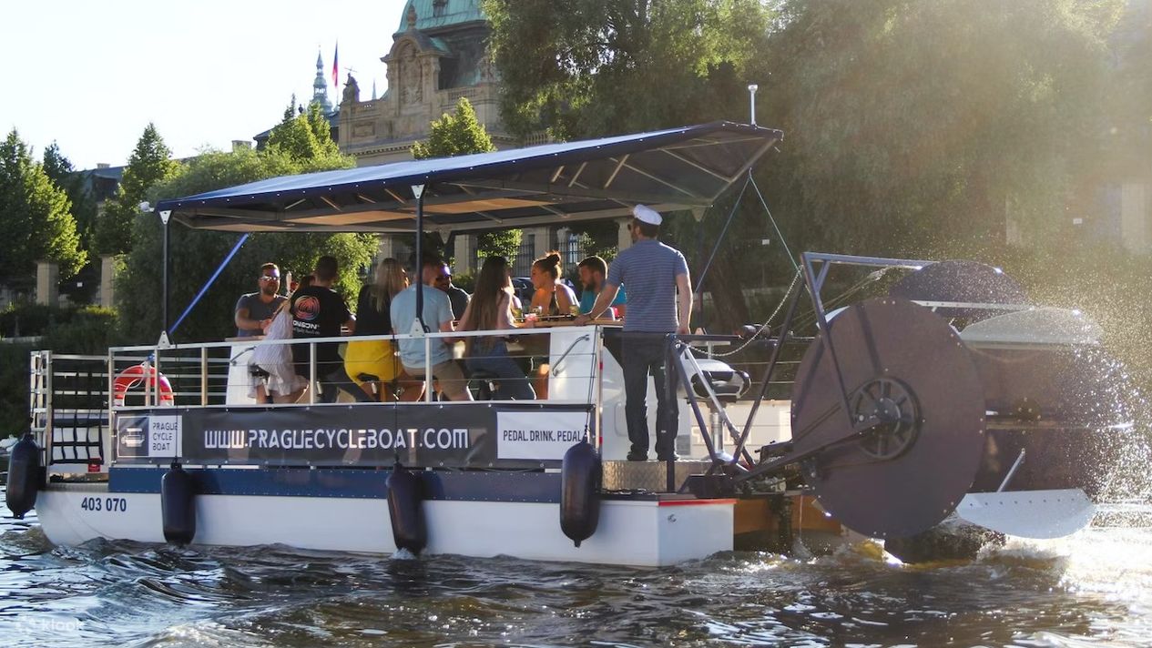 Prague Cycle Boat Ticket - Klook