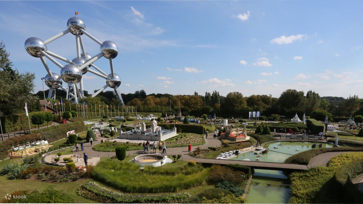 บัตรเข้าชมมินิยุโรป (Mini-Europe) และอะโตเมียม (Atomium) ในบรัสเซลส์ (ฺ ...