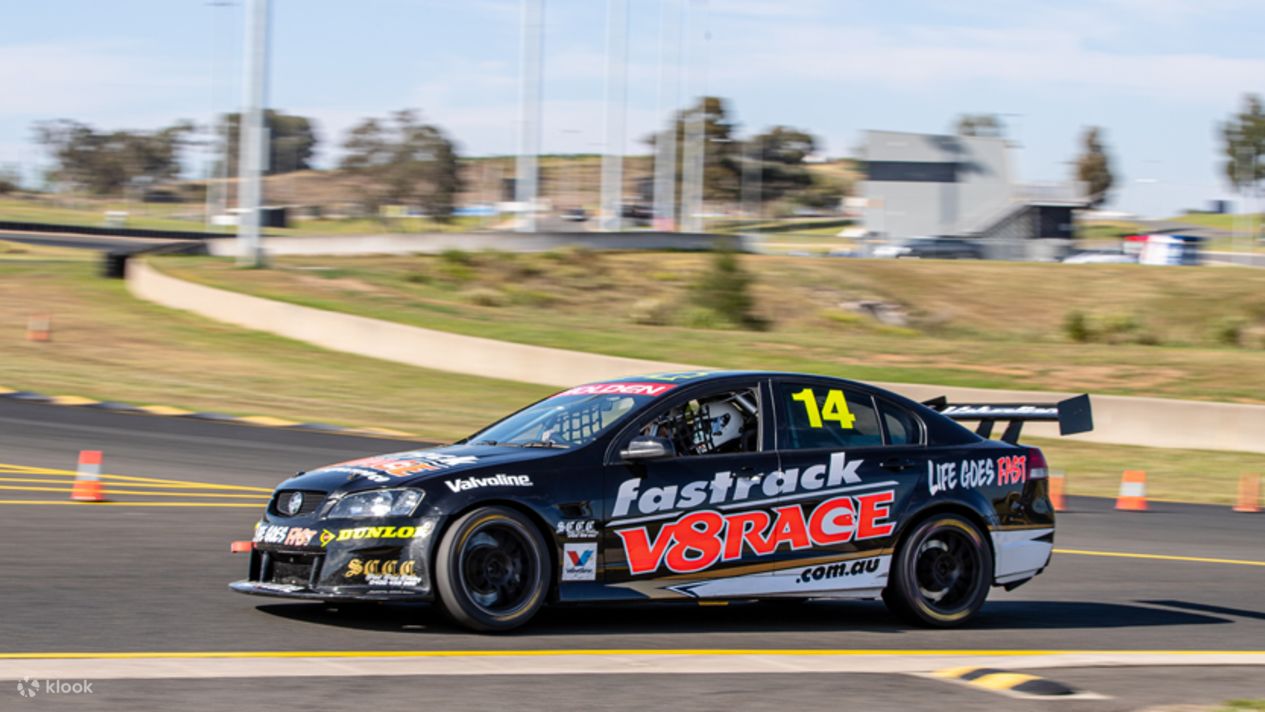 V8 Racecar Hot Lap & Driving Combo at Sandown Raceway - Klook Australia
