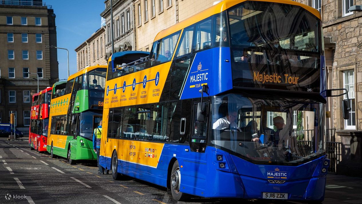 Edinburgh Hop-On Hop-Off Bus by Golden Tours - Klook