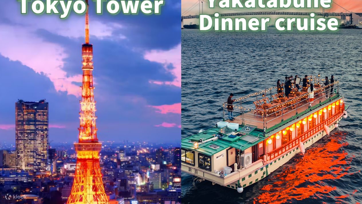 Tokyo-Yakatabune Night Tour Tokyo Bay Experience-(Including Japanese ...