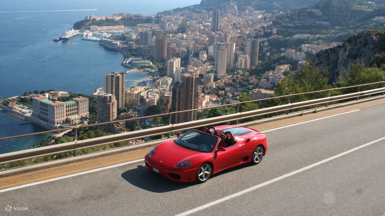 Luxury Car Driving along the French Riviera from Eze, Monaco, or Nice ...
