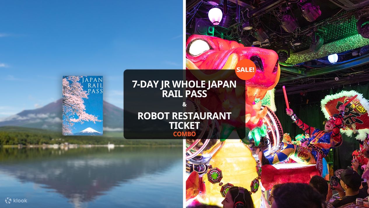 JR Whole Japan Rail 7-Day Pass and Robot Restaurant Show Ticket - Klook ...