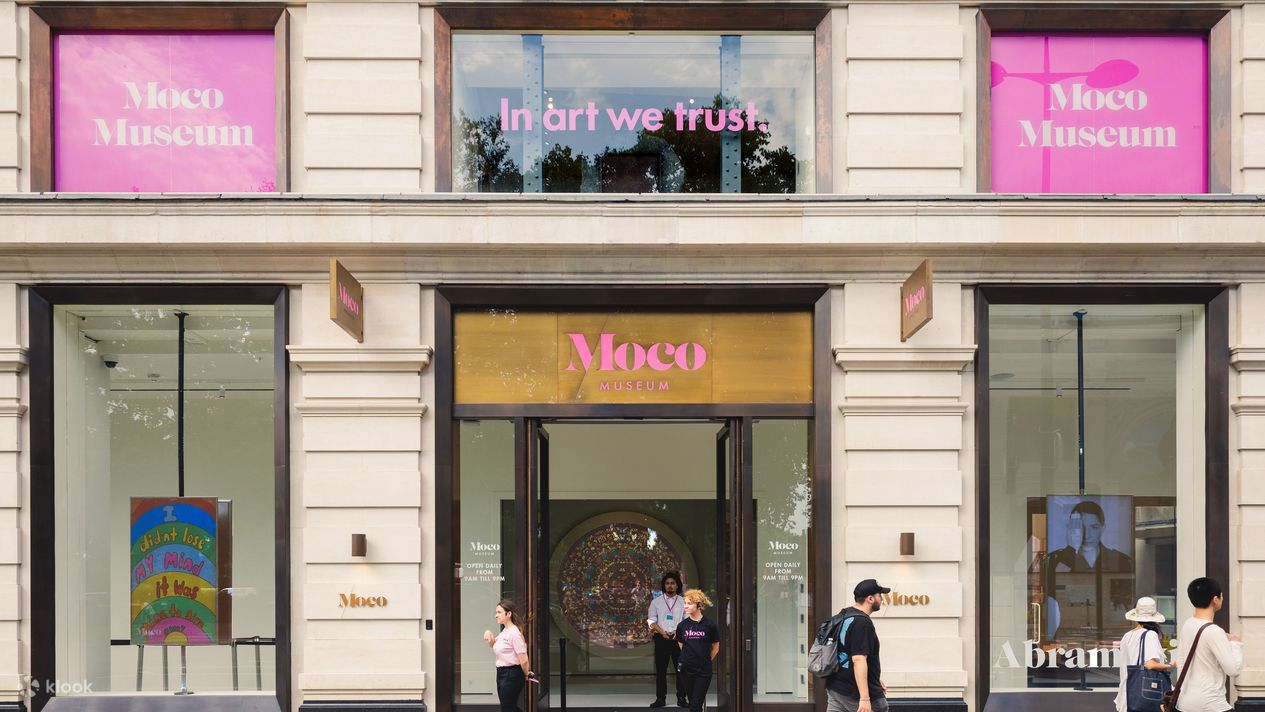 倫敦 Moco 博物館門票 - Klook香港