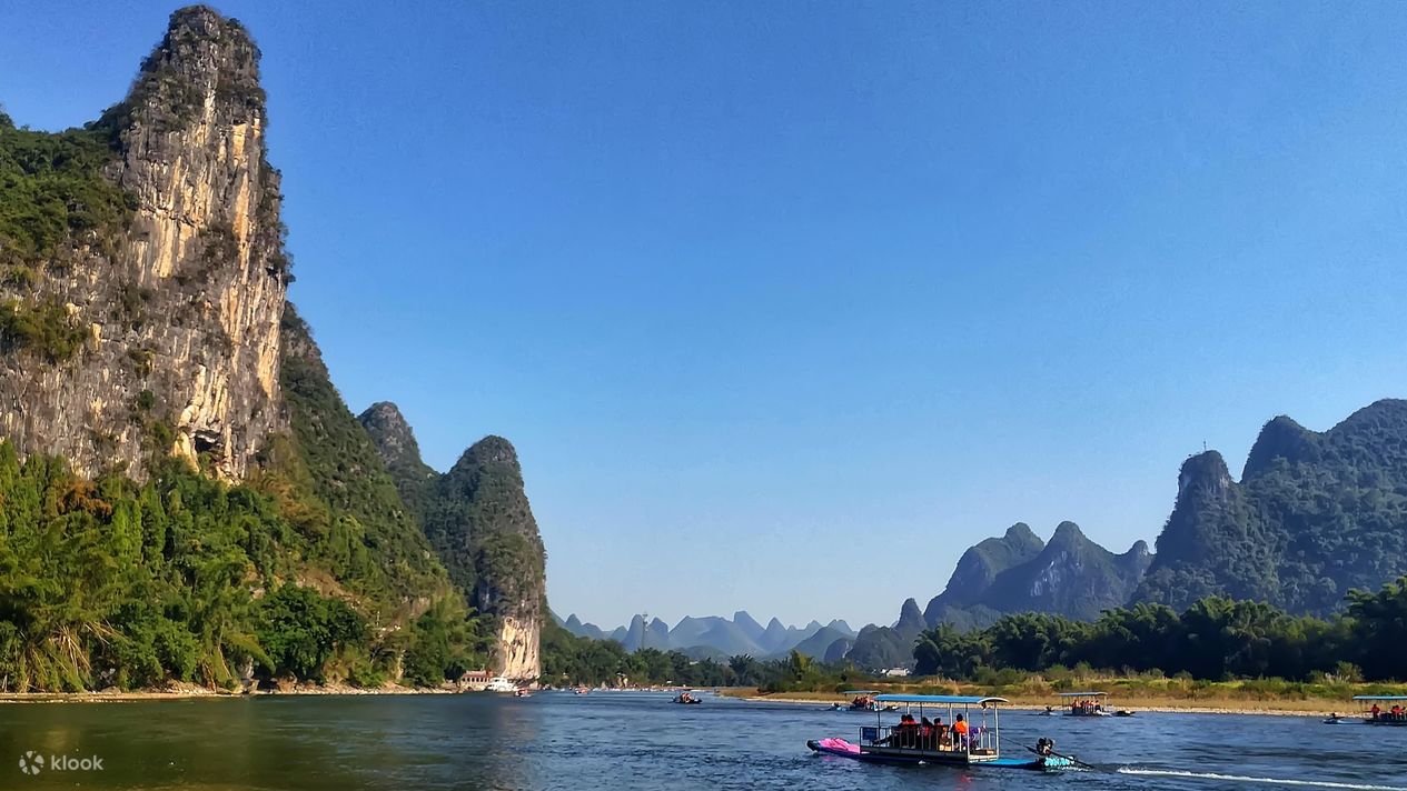 Yangshuo Private Tour 1 Day Yulong River Bamboo Rafting Ten Miles ...