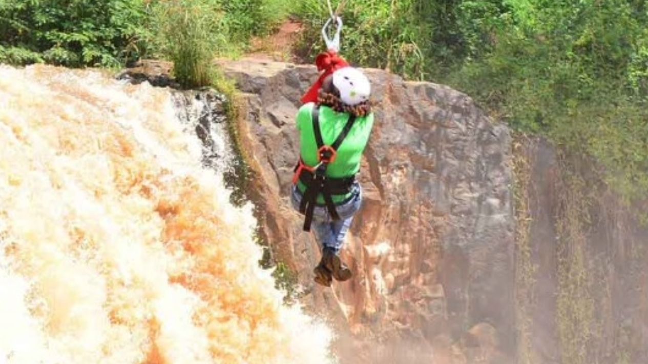 2 Days Ziplining, Kayaking, Waterfall Jump, and Riverside Camping ...