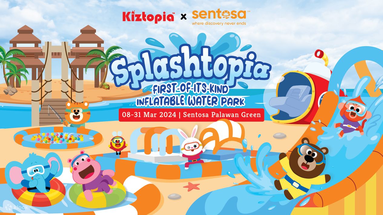 Splashtopia At Sentosa Palawan Green in Singapore - Klook Philippines