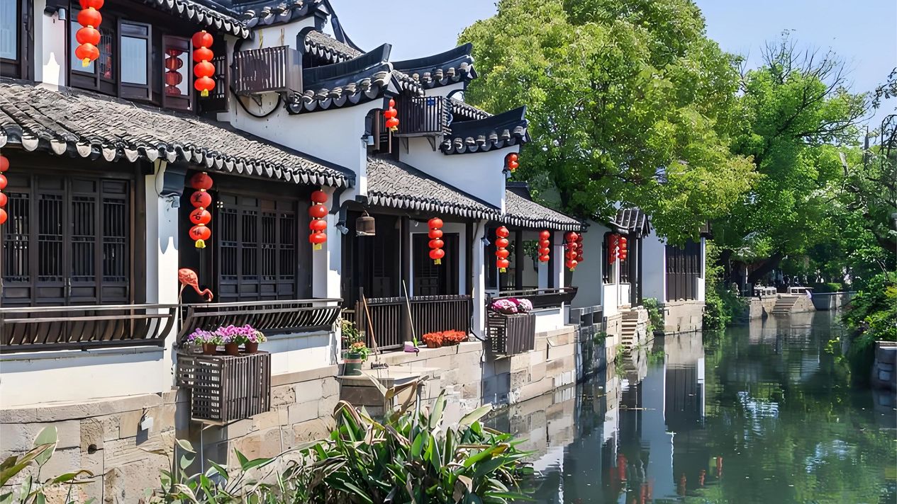 Suzhou Zhouzhuang Tongli Ancient Town Jiangnan Water Village Private ...