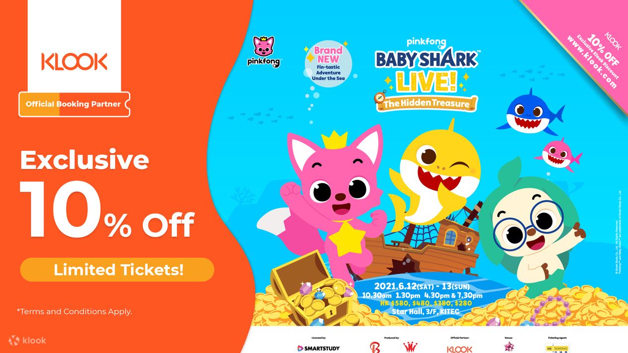 [Exclusive 10% OFF & No Handling Fee]: Baby Shark Musical: The Hidden ...