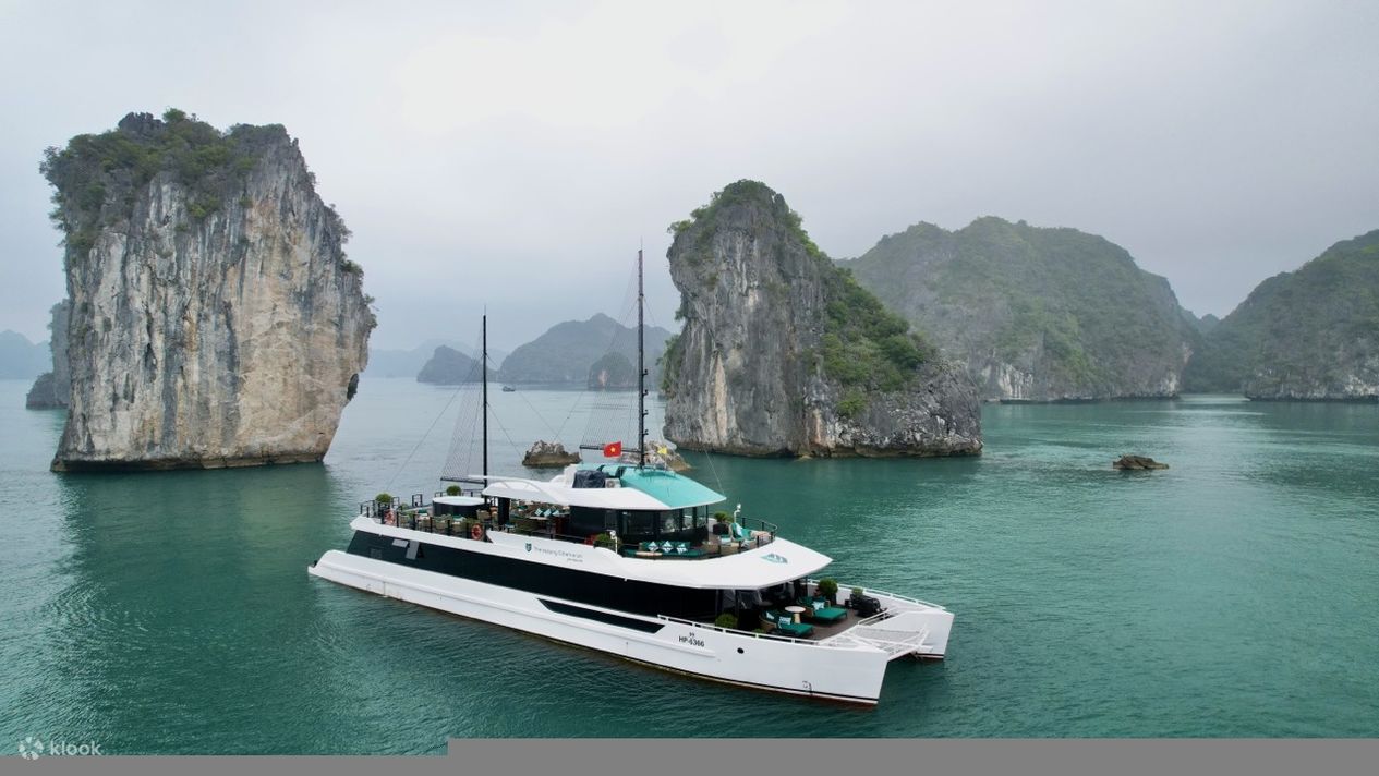 Halong Lan Ha Bay by Catamaran Luxury Cruise Day Trip, Vietnam - Klook ...