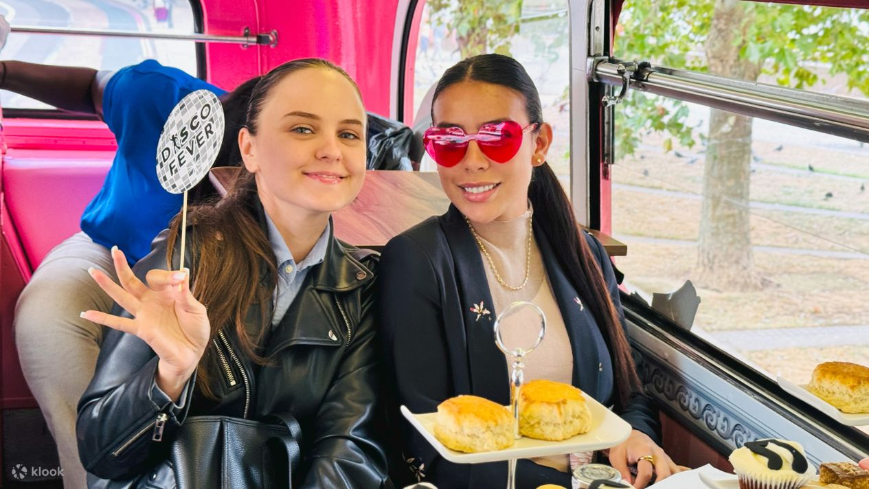 ABBA inspired afternoon tea bus in London - Klook Australia