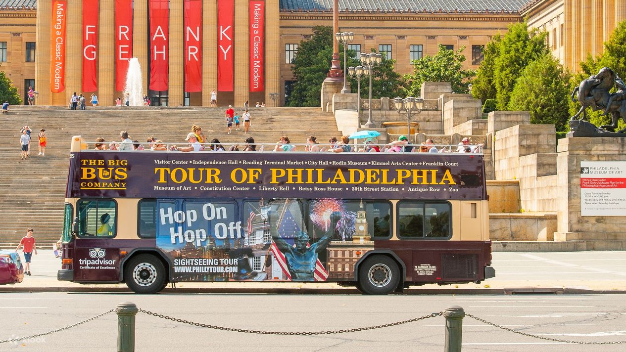 Philadelphia Big Bus Hop-On Hop-Off Tours (Open-Top) - Klook