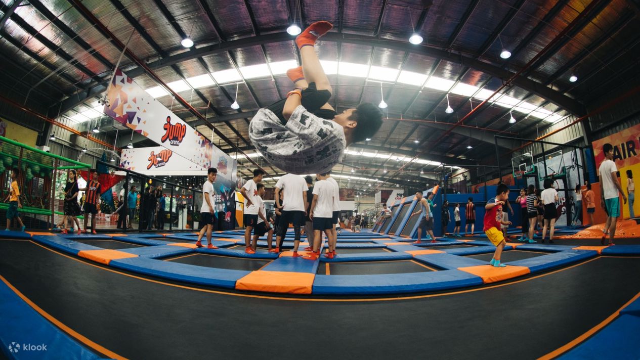 越南胡志明 Jump Arena 蹦床游乐场门票 - Klook客路