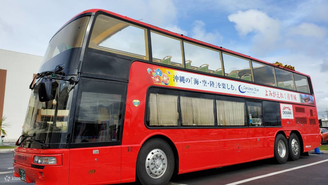 Cerulean Blue Okinawa 的 Churashima Open Top Bus Tour（那霸出发） - Klook客路
