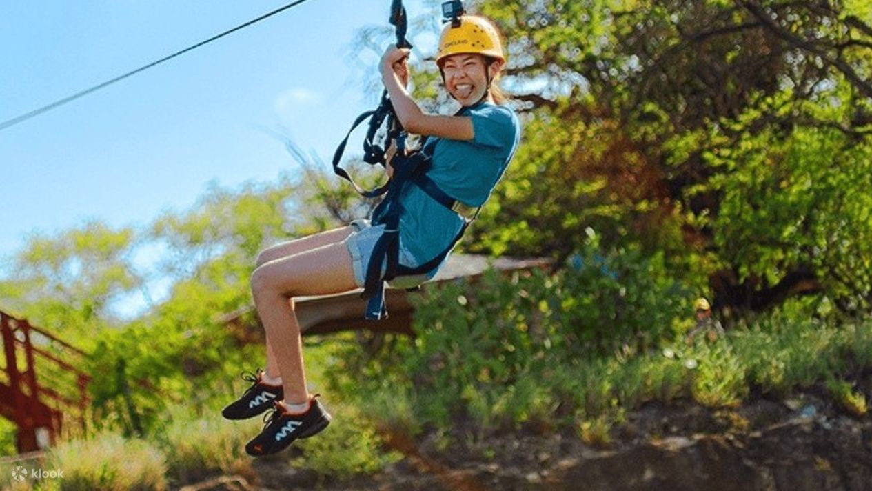 Zip & Dip Adventure with Waikiki Transportation - Klook