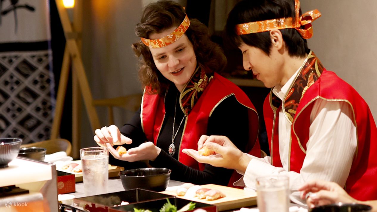 Sushi Making Samurai Experience-Time Travel Sengoku Era @Asakusa - Klook香港