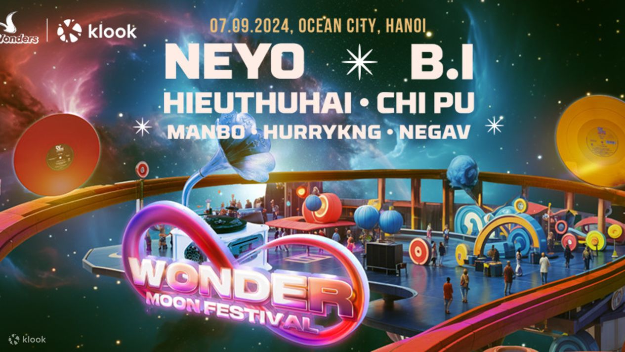 8Wonder Moon Festival Ticket in Ha Noi - Klook Australia