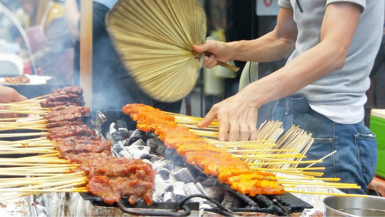 Satay Stall 7 and 8 Discounted Meal Set in Lau Pa Sat, Singapore ...
