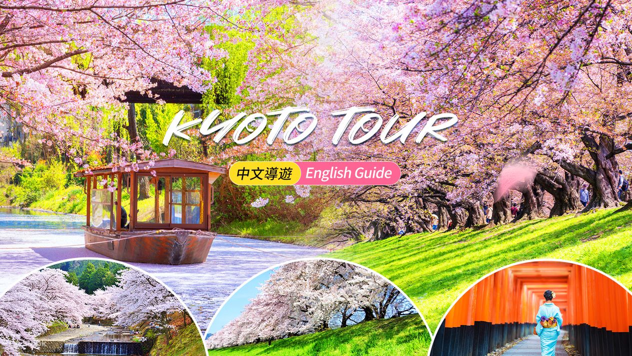 Cherry Blossom Season Only - Kyoto Fushimi Inari Shrine/Ten-Shoku Boat ...