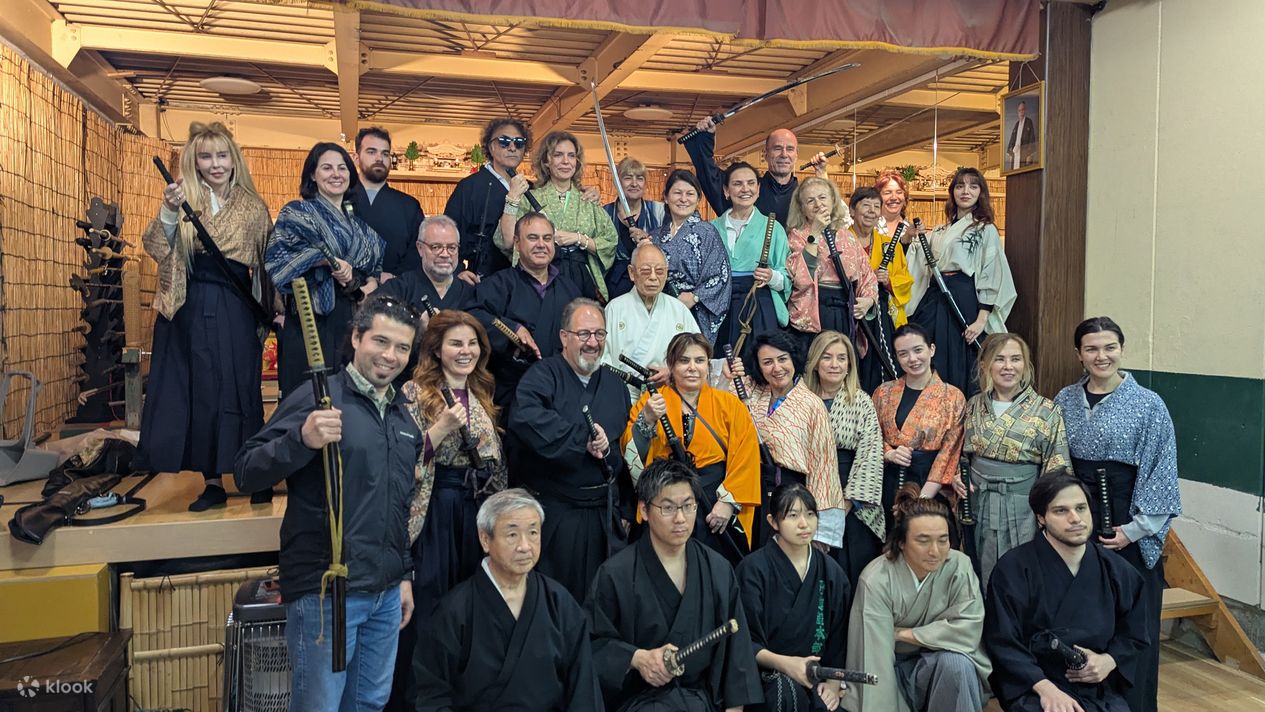 SHOGUN Experience Group Samurai Training Bushido Workshop - Klook