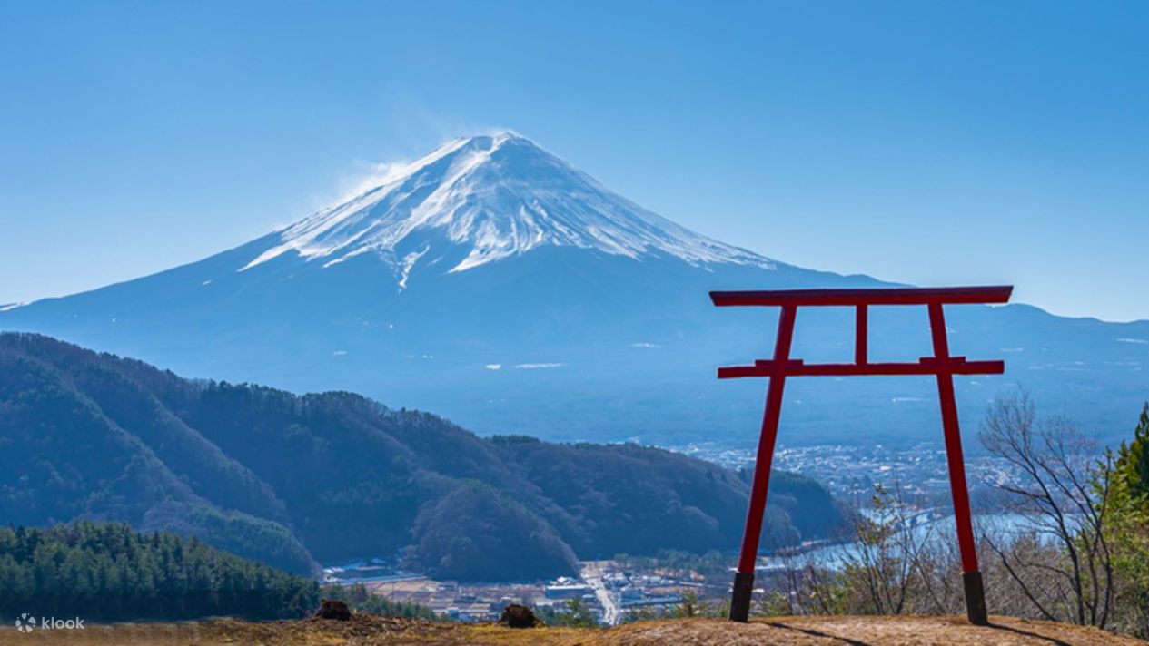 [13-person group to visit the popular Mt. Fuji attractions] Sky Torii ...