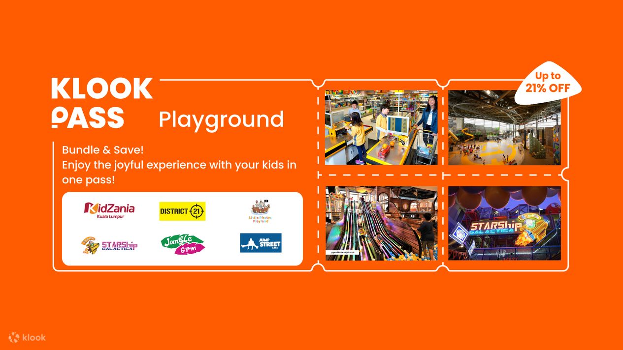 [Klook Exclusive] All Playgrounds in One Pass - Klook Malaysia