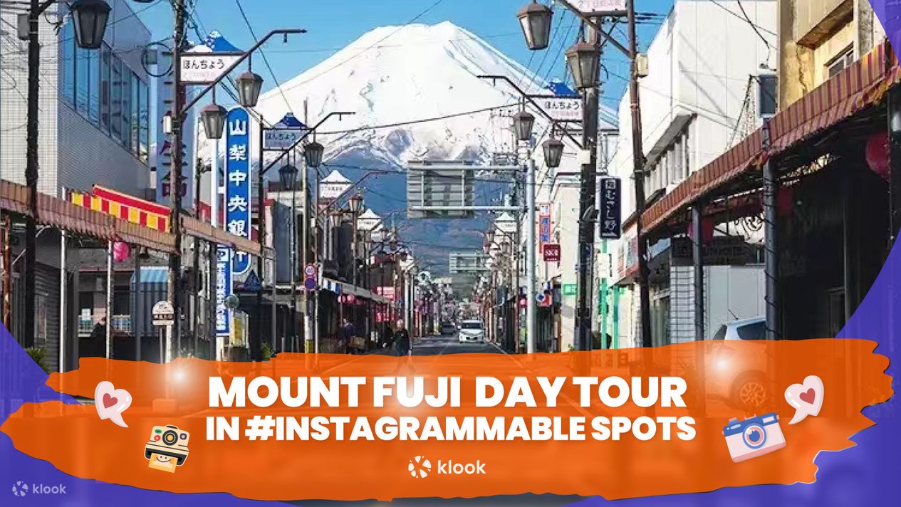 One-day trip to Mount Fuji internet celebrity attraction | Departing ...