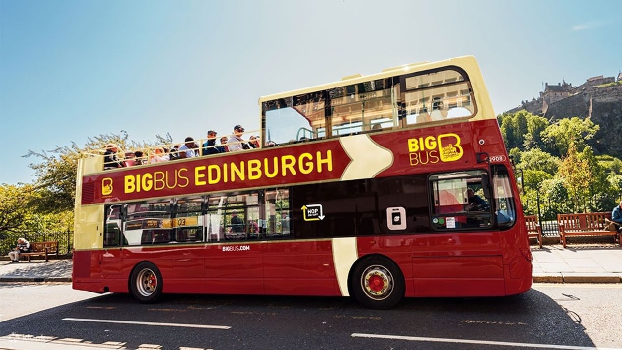 Edinburgh hop-on hop-off bus by Big Bus - Klook Hong Kong