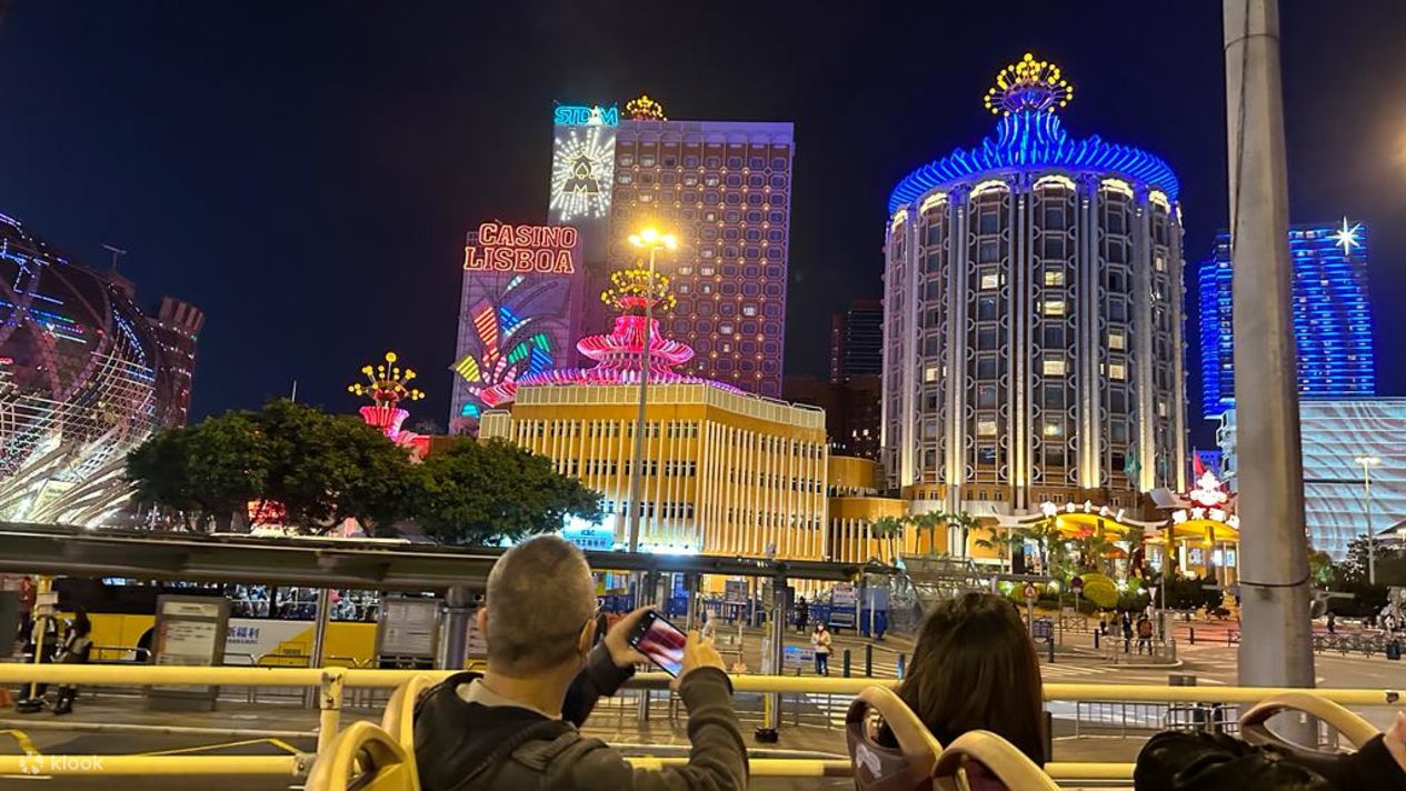 Macau Open Top Bus Night Tour - Klook Philippines