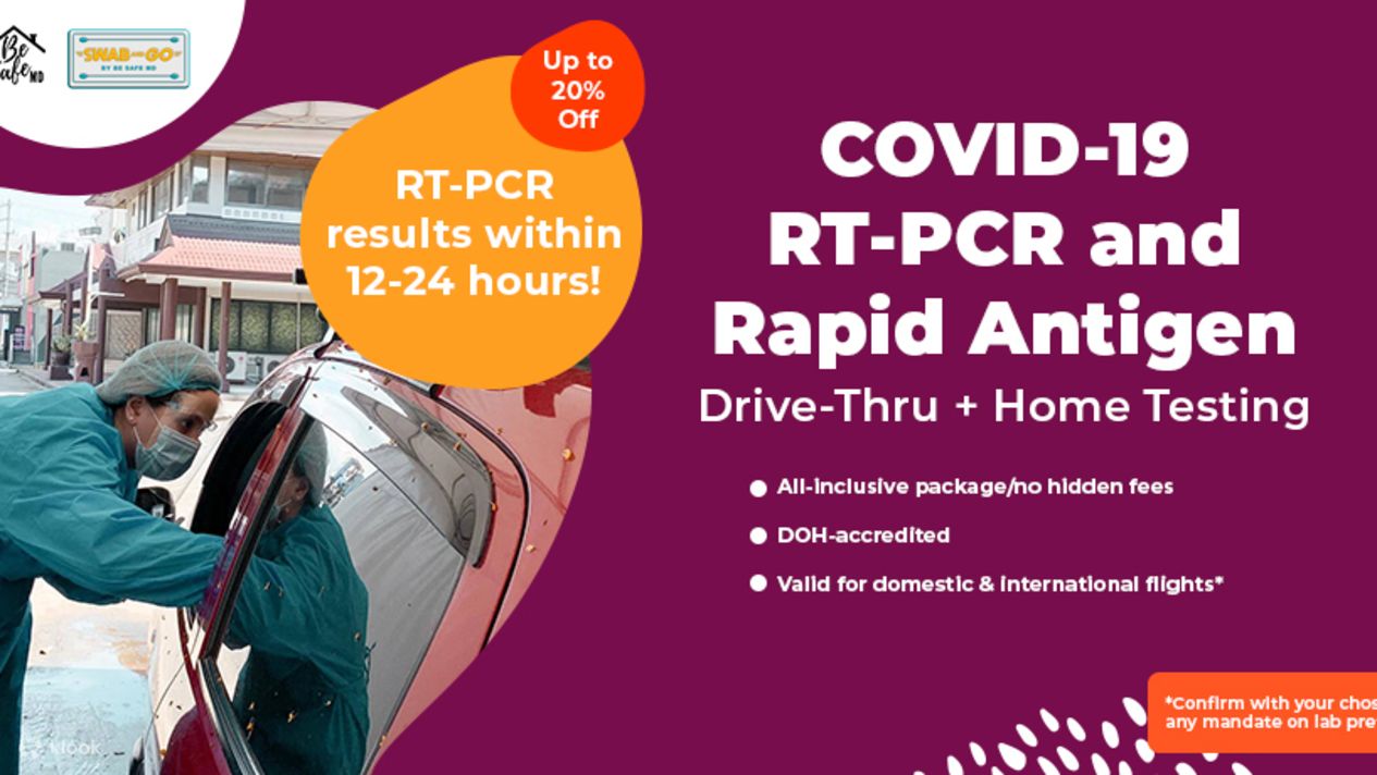 RT-PCR and Antigen Testing: Drive-Thru and Home Service Swab Test for ...