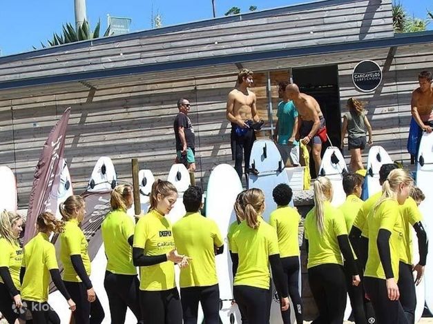 Surf lesson experience in Lisbon by Carcavelos Surf School - Klook ...