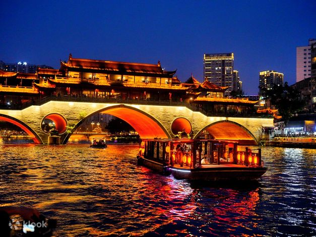 Jinjiang Cruise - Select the must-visit night tour spots in Chengdu ...