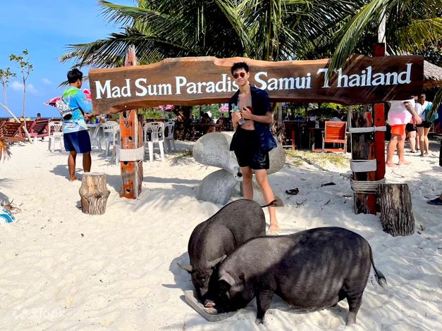 Koh Samui: Private Longtail Tour to Pig Island with Snorkel - Klook