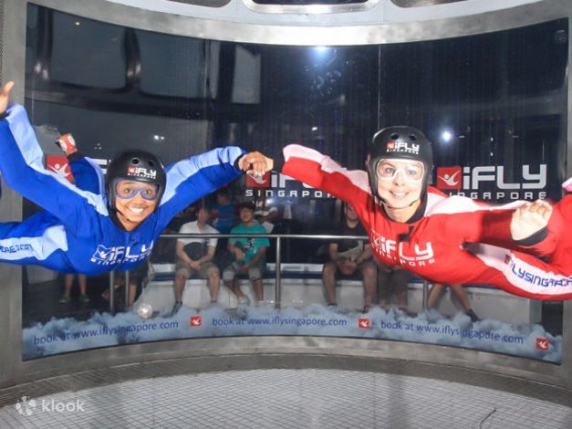 【新加坡飛行體驗】享受當高空飛人的快感！新加坡 iFly風洞跳傘體驗 - Klook香港