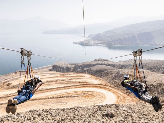 Musandam Zipline experience in Oman - Klook