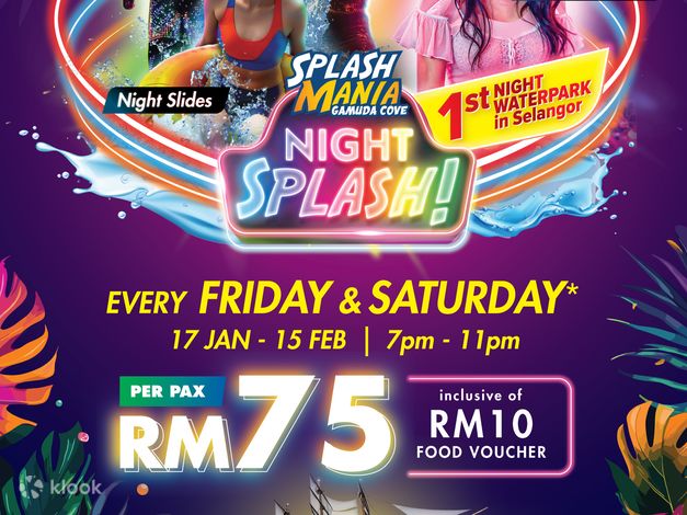 Tiket Taman Air SplashMania di Gamuda Cove Selangor - Klook Amerika Syarikat
