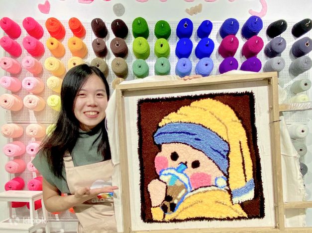 Tufting and Sand Art Candle Workshop by OLO Studio in Penang - Klook ...