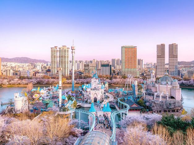 Incheon Hanji Experience & Lotte World & Gangwha Luge & Wolmido Tour ...
