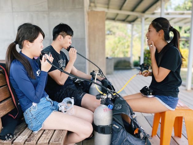 Pingtung: Kenting Free Diving Club - PADI OW license exam Experience ...