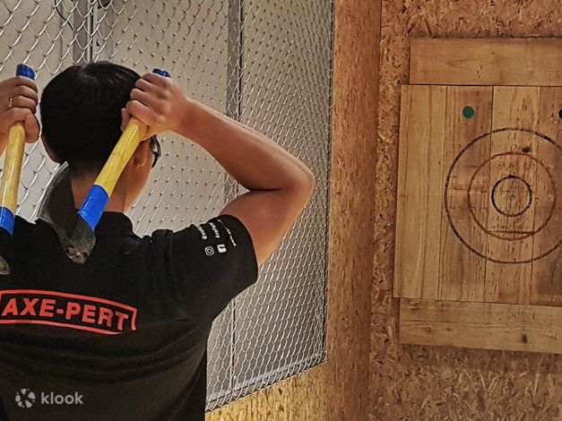 Axe Factor Axe Throwing Experience in Singapore - Klook