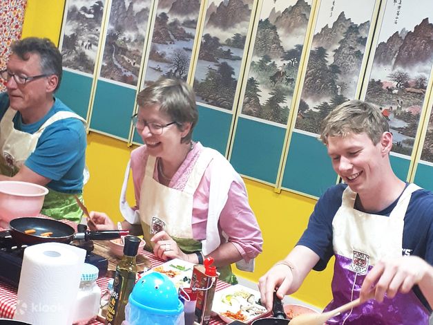 Korean Full-Course Meal Cooking Class with Local Market Experience in ...