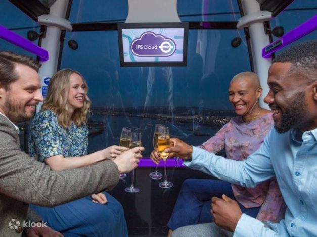 New Year's Eve IFS Cloud Cable Car Ticket with Dinner in London - Klook